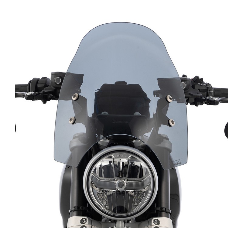 BMW R12 and R12 Ninet 70s Style Gran Turismo Windshield Smoke Grey ...