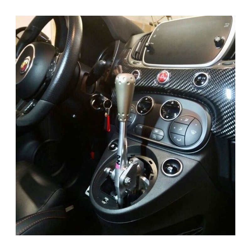 Abarth 500 595 695 Adjustable gearbox turret kit DNA Racing Knob 695 ...