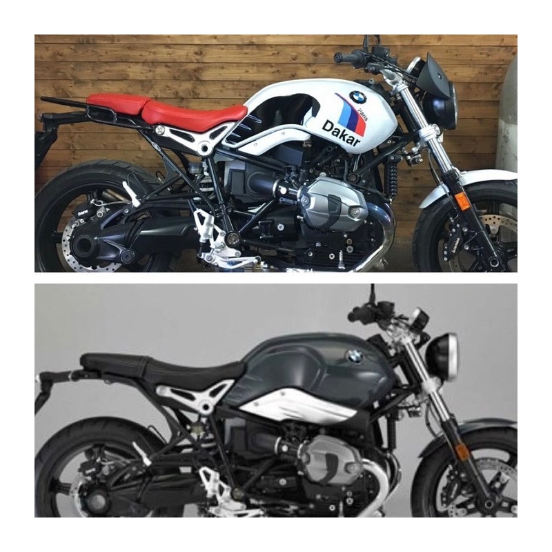Pair of stickers Paris Dakar Large BMW R NineT Family Bullymachine