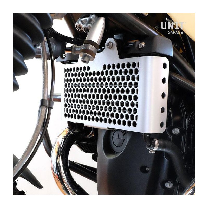 BMW R nineT Family Engine oil cooler guard Unitgarage silver